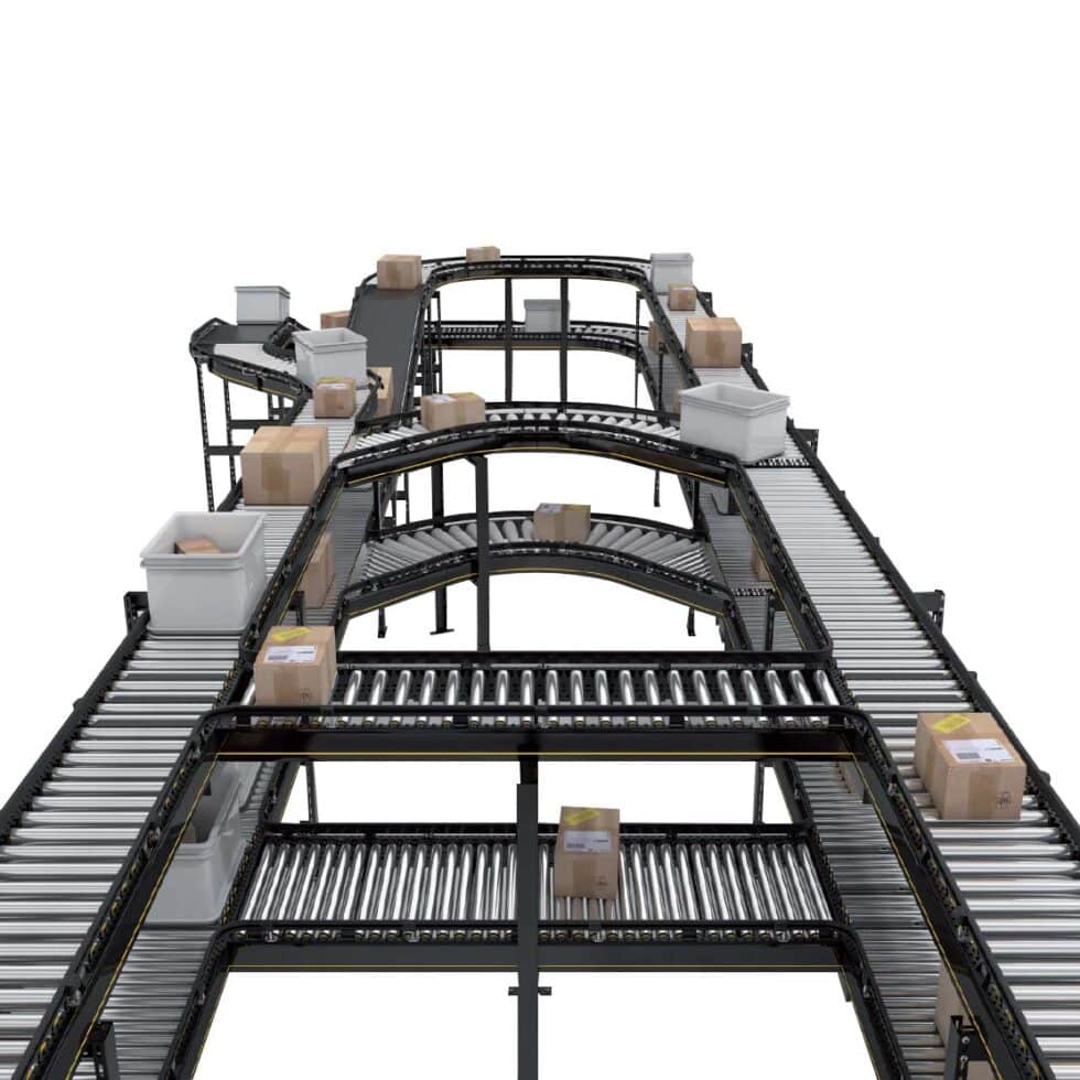 Integrated Conveyor Systems - Roller, Belt, Flexible, Gravity