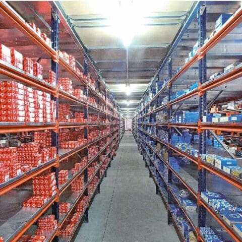 Rivet Shelving | Warehouse Shelving System